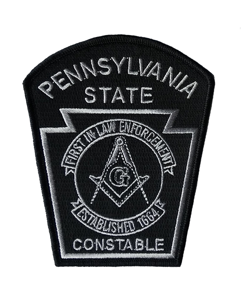 Pennsylvania State Constable Masonic Patch – Constable Warehouse