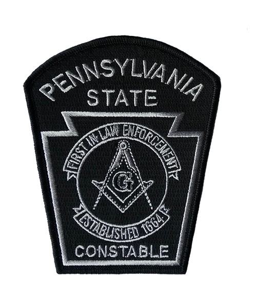 Pennsylvania State Constable Masonic Patch – Constable Warehouse